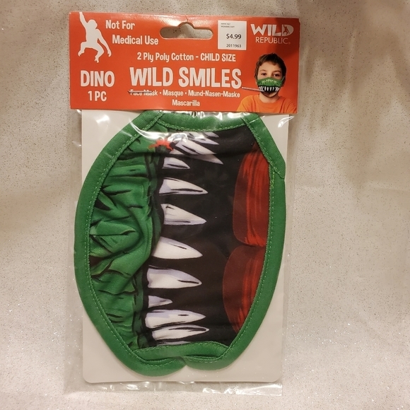 Wild Republic | Accessories | 32 New Wild Republic Wild Smiles Reusable ...
